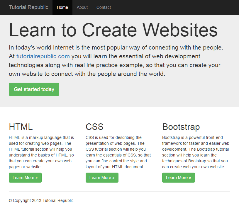 使用 Bootstrap 3 流体布局 - QYOO 教程网 使用 Bootstrap 3 流体布局 - QYOO 教程网